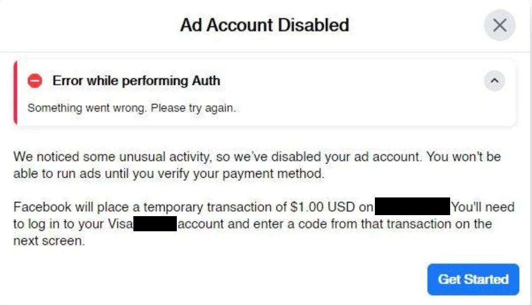 How To Fix Error While Performing Auth Facebook Ads How To Fix Error While Performing Auth Facebook Ads